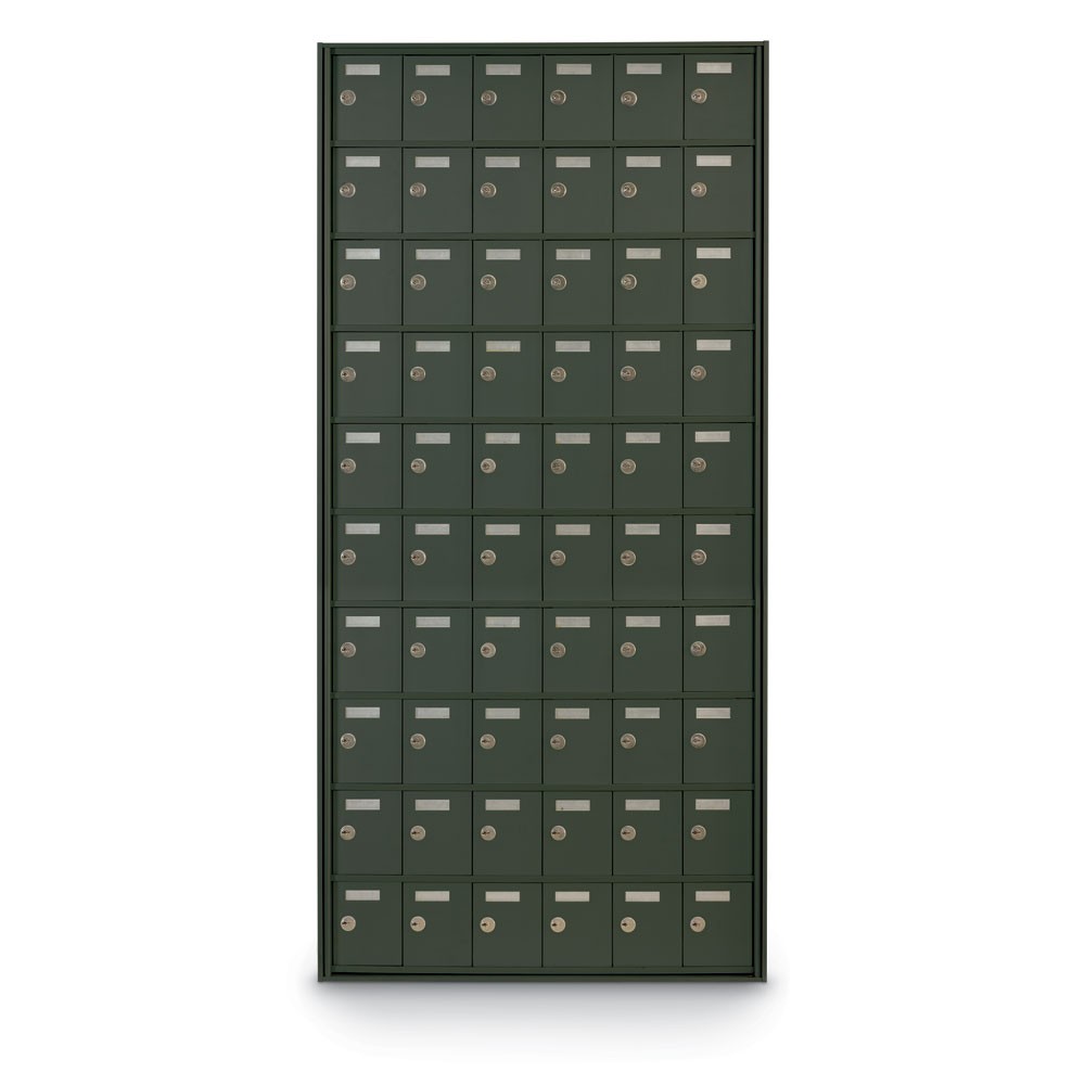 60 Door Private Use Rear Loading Horizontal Mailbox