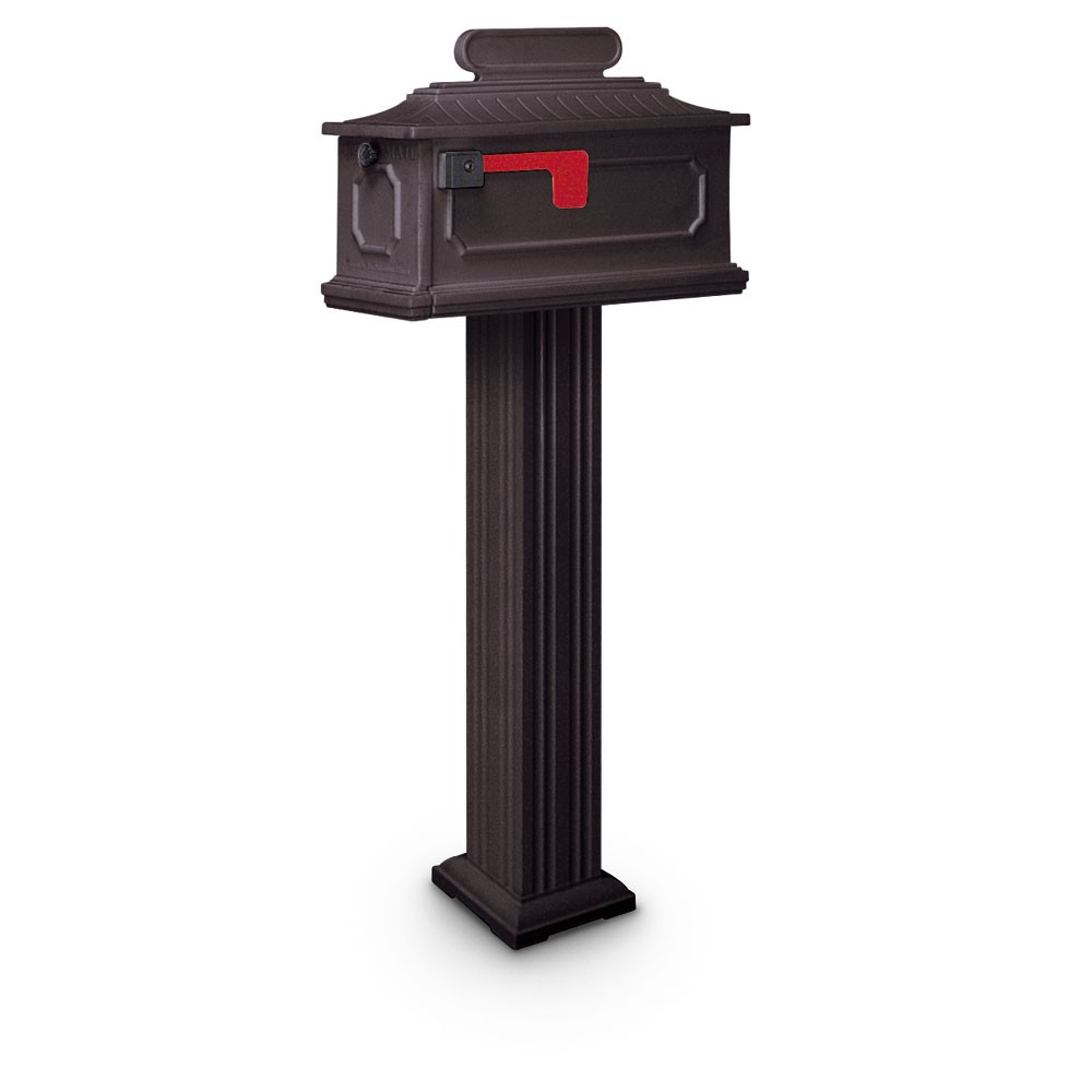 Brunswick Estate Series Residential Mailbox & Post